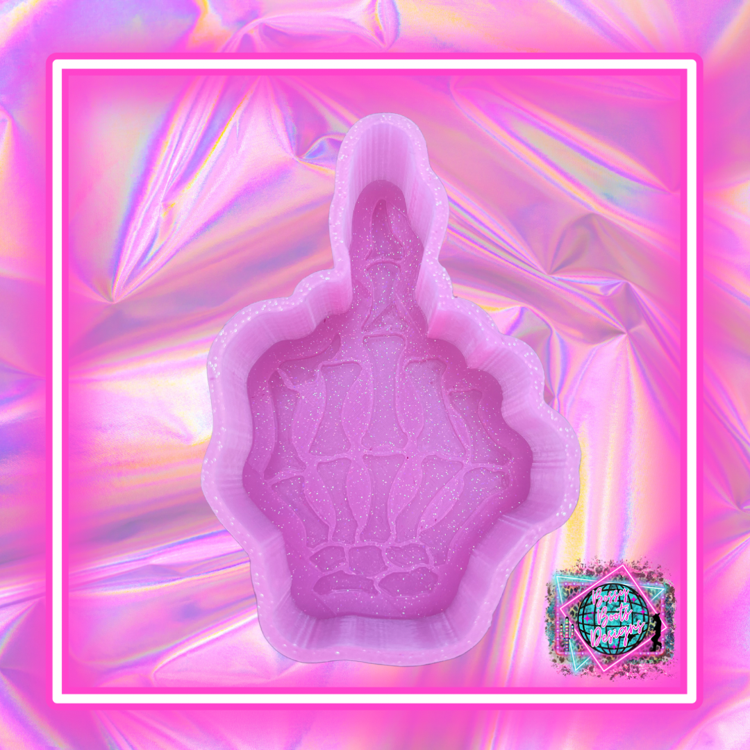 Skelly Middle Finger – Cured Aroma Beads